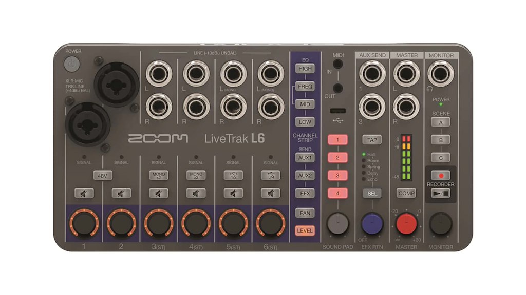 ZOOM LIVETRAK L-6