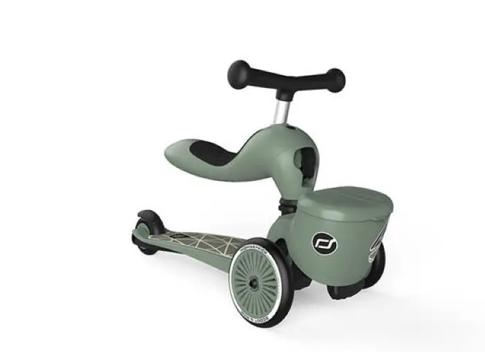 SCOOT & RIDE Dečiji trotinet Highwaykick 1 Lifestyle Green lines, Zeleni