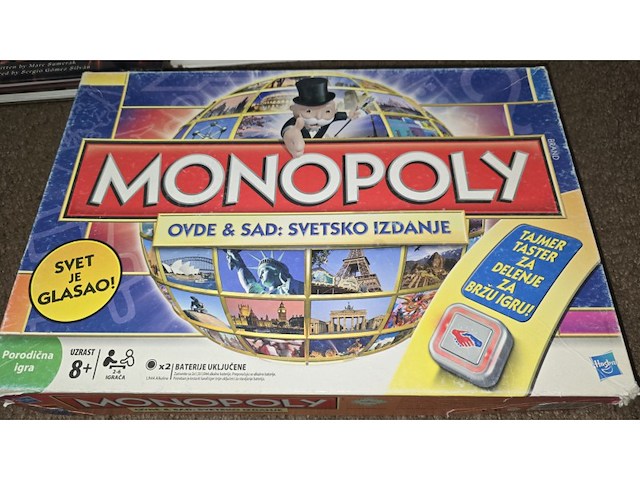 Monopoly, Ovde &; sad: svetsko izdanje