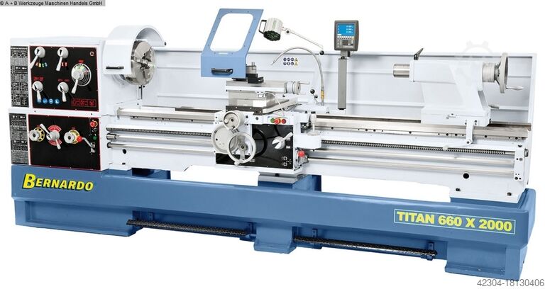 Lathe-conventional-electronic
BERNARDO TITAN 660-3000 Digital