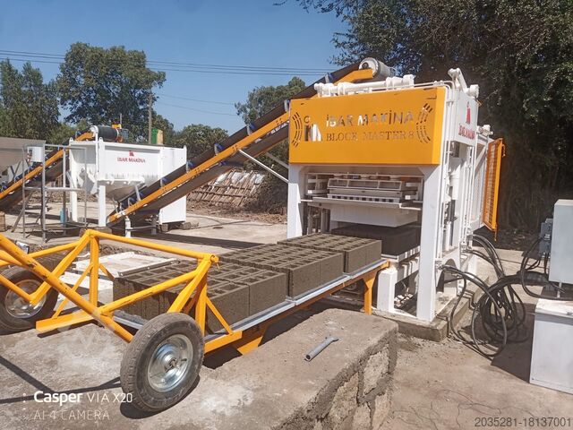 Polu Automatski Betonski blok mašina
İBAR MAKİNA BLOCKMASTER 8 CONCRETE BLOCK MACHINE