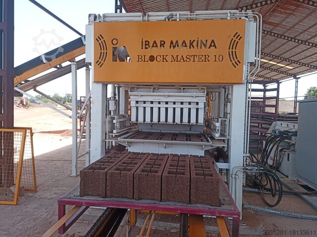 Polu Automatski Betonski blok mašina
İBAR MAKİNA BLOCKMASTER 10 CONCRETE BLOCK MACHINE