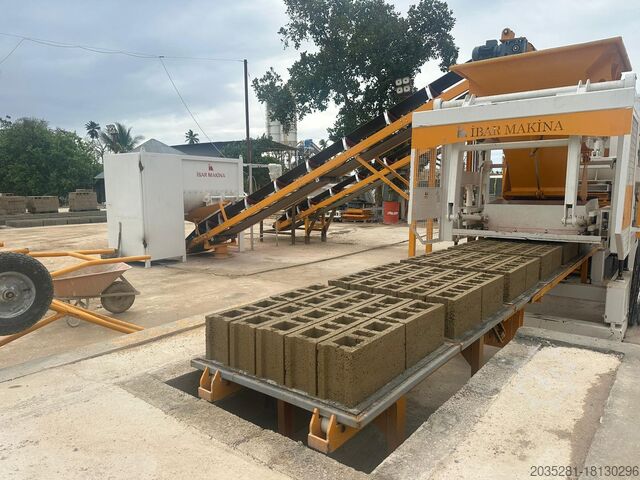 Polu Automatski Betonski blok mašina
İBAR MAKİNA CBM 20 CONCRETE BLOCK MACHINE