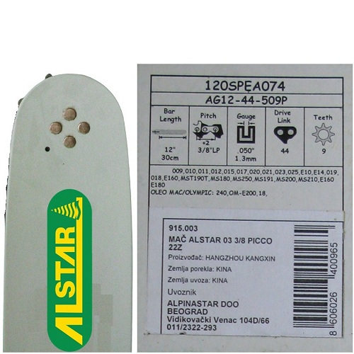 MAČ ALSTAR 03