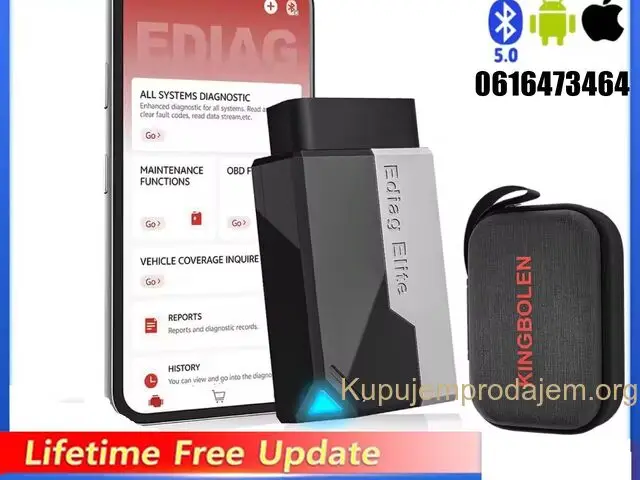 120 €
Kingbolen Ediag Elite Bluetooth OBD2 Dijagnostika