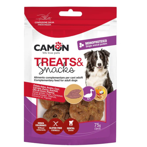 CAMON Treats&Snacks Poslastica za pse Cookies, 3kom, 75g