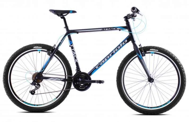 BICIKL MTB CAPRIOLO ATTACK 26" CRNO PLAVI