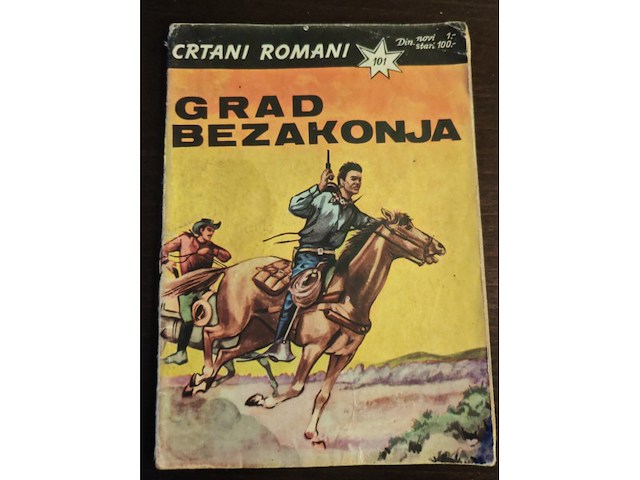 CRTANI ROMANI br 101 - Grad bezakonja