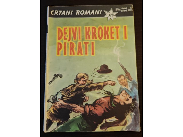 CRTANI ROMANI br 110 - Dejvi Kroket i pirati