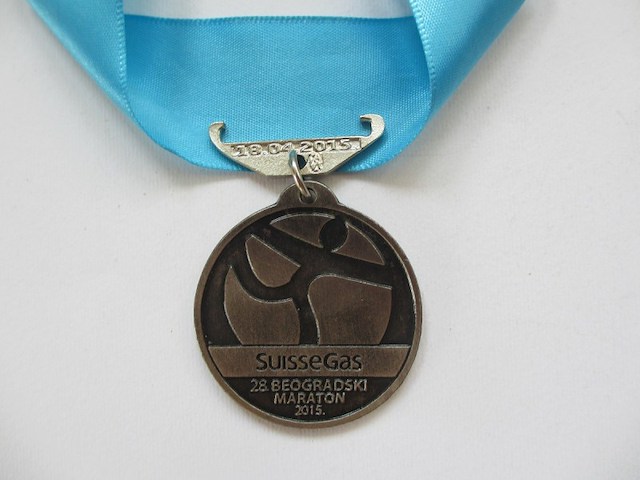 Medalja 28. Beogradski maraton 2015.