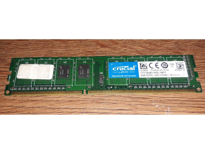 Crucial 4gb ddr3l 1600mhz