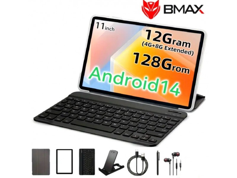 NOV TABLET Bmax,kutija,11 inca,tastatura,futrola NOVO