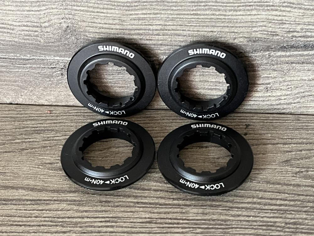 SHIMANO DEORE XT CENTER LOCK RINGS L40