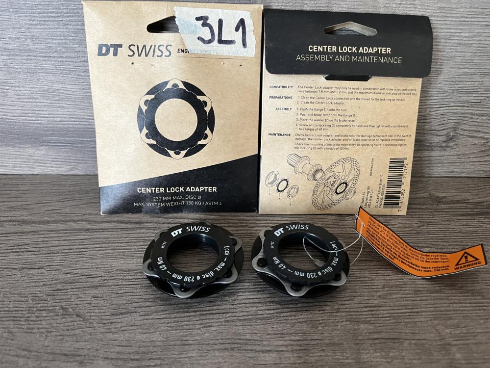 CENTER LOCK ADAPTERS DT SWISS 3L1