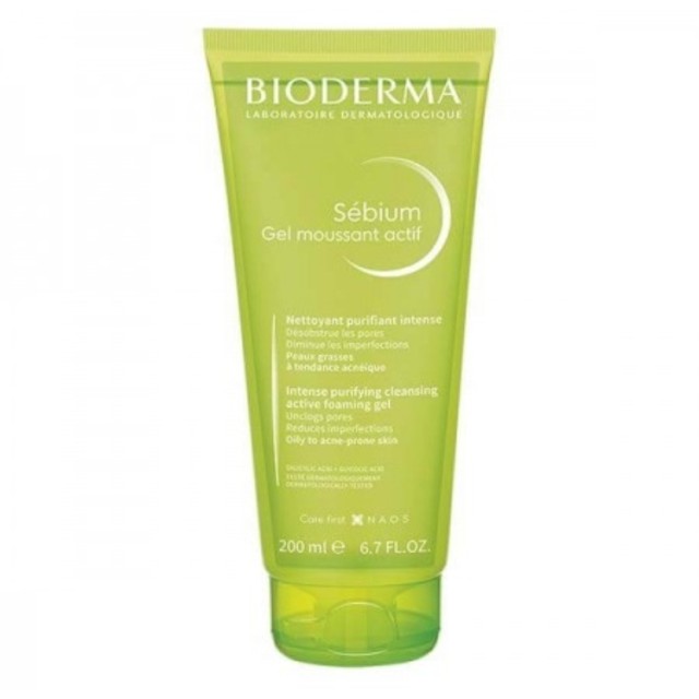 BIODERMA SEBIUM GEL ACTIF 200ML