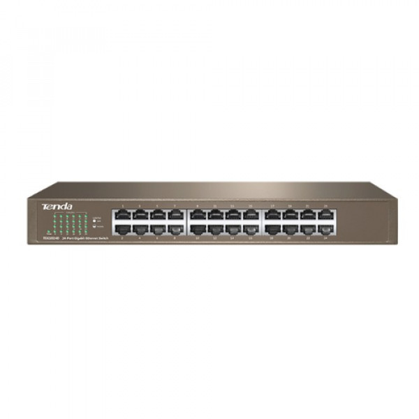 Svič 10/100/1000 24-port Tenda TEG1024D rackmount