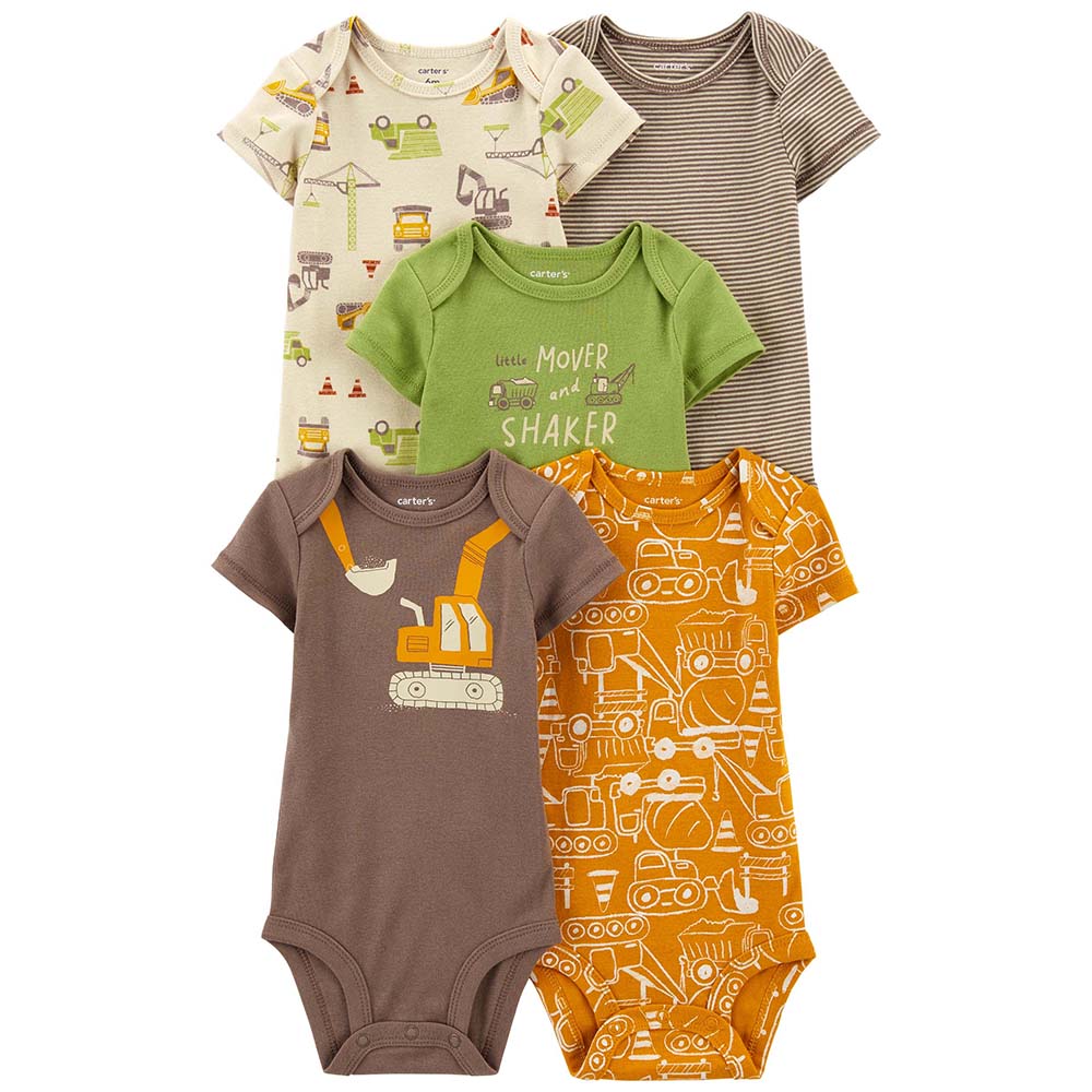 Carter's bodi za bebe dečake - set od 5 kom. BL241Q124610