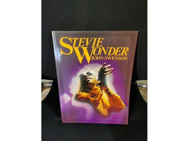 STEVIE WONDER – John Swenson, nova, Plexsus Publ. (UK)