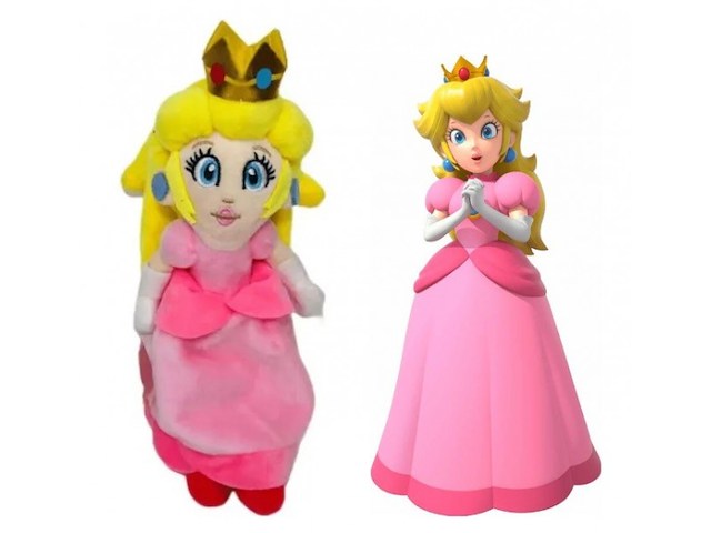 Super Mario Princess Peach Sega Plisana Igracka Model 1