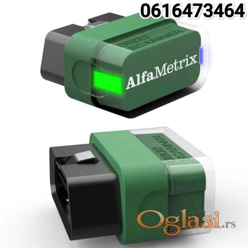 Novo - AlfaMetrix Bluetooth OBD2 skener