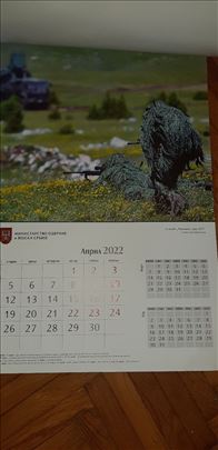 vojni kalendar 2022 Srbija vojska