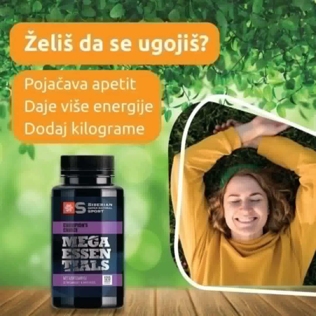    Maksimalno prirodan, sadrzi 13 vitamina i 8 minerala koji ce ojacati