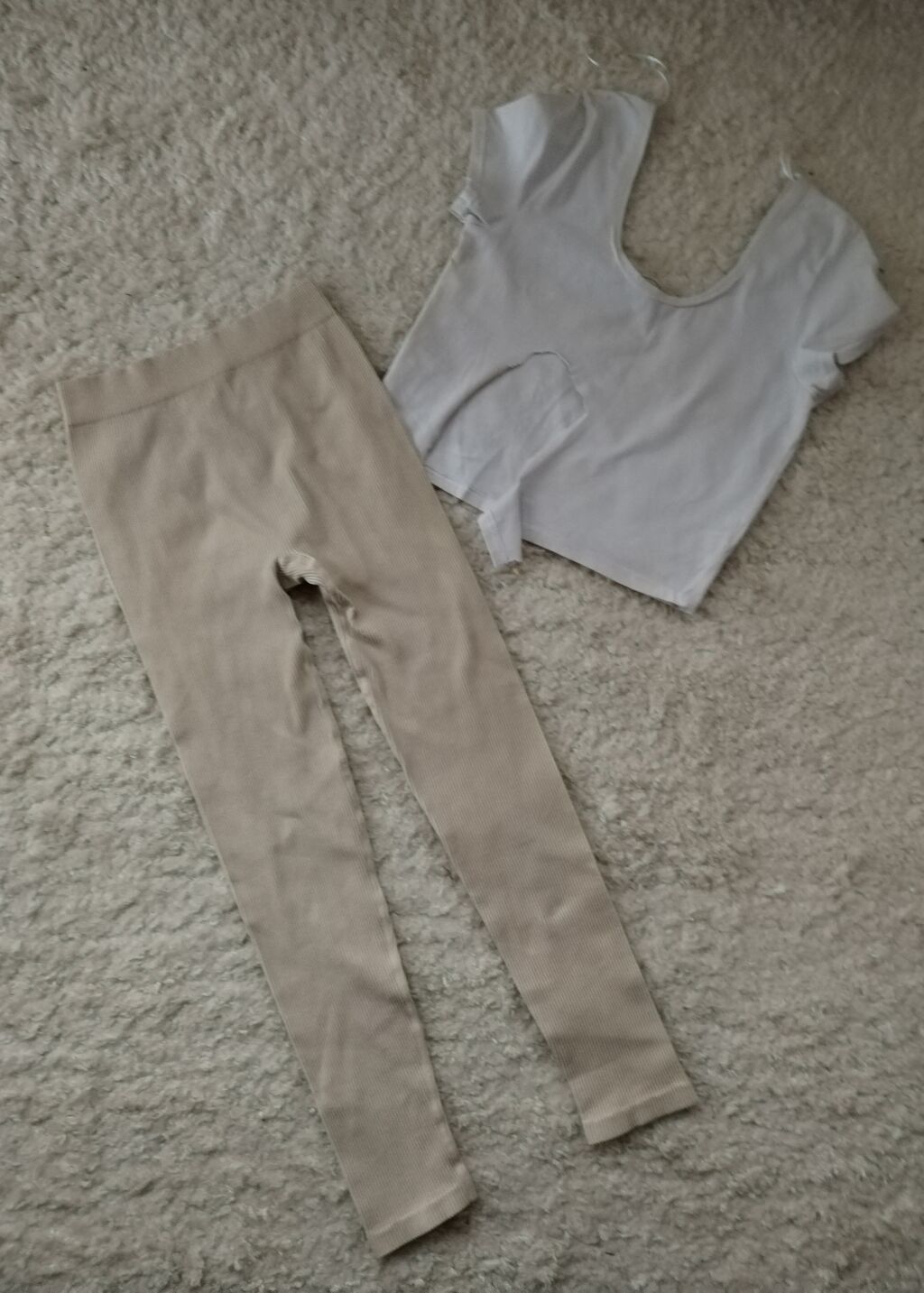 Zara, XS (EU 34), Jednobojni, bоја - Bež