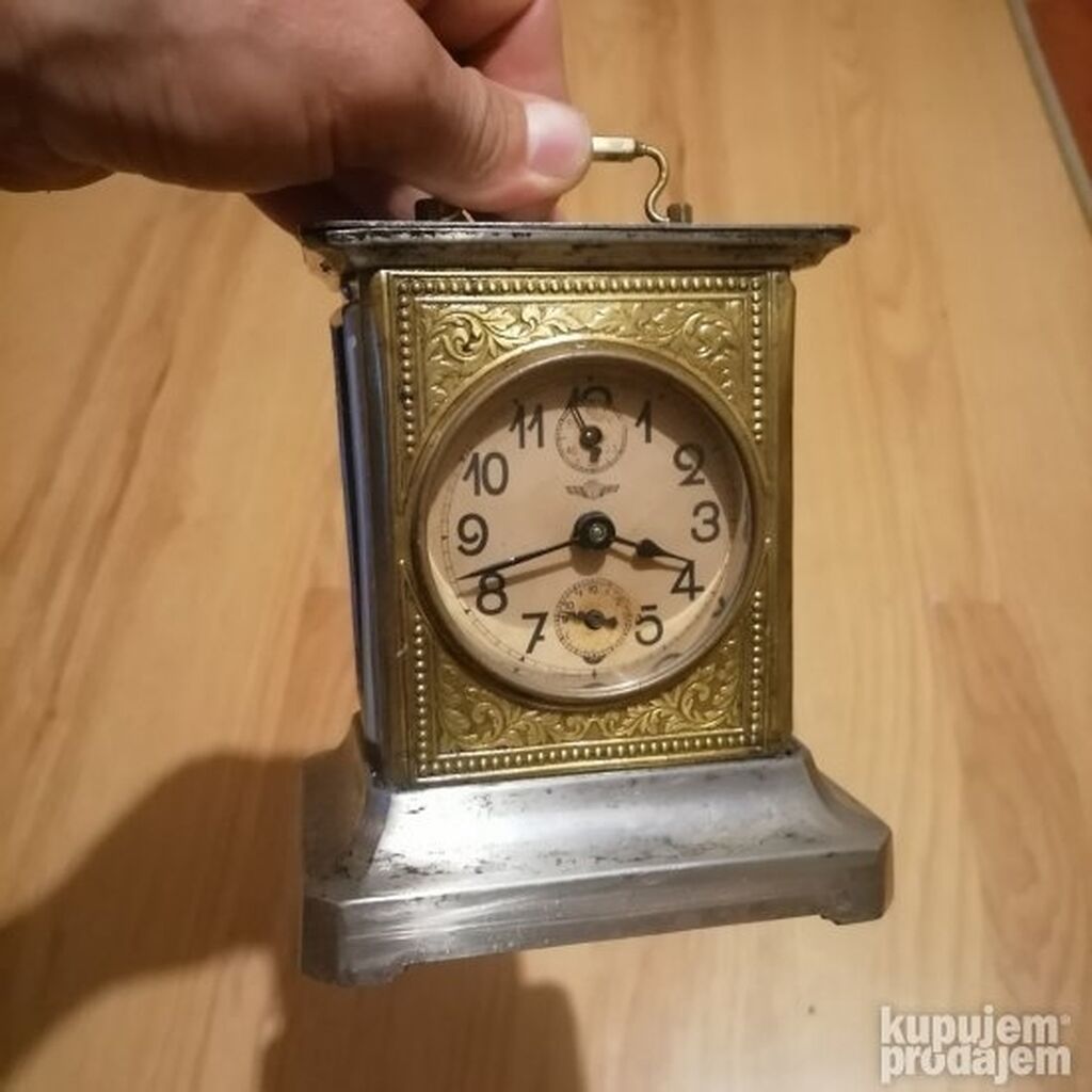 Antique KIENZLE Alarm Clock 1930s Germany Antique KIENZLE Alarm Clock