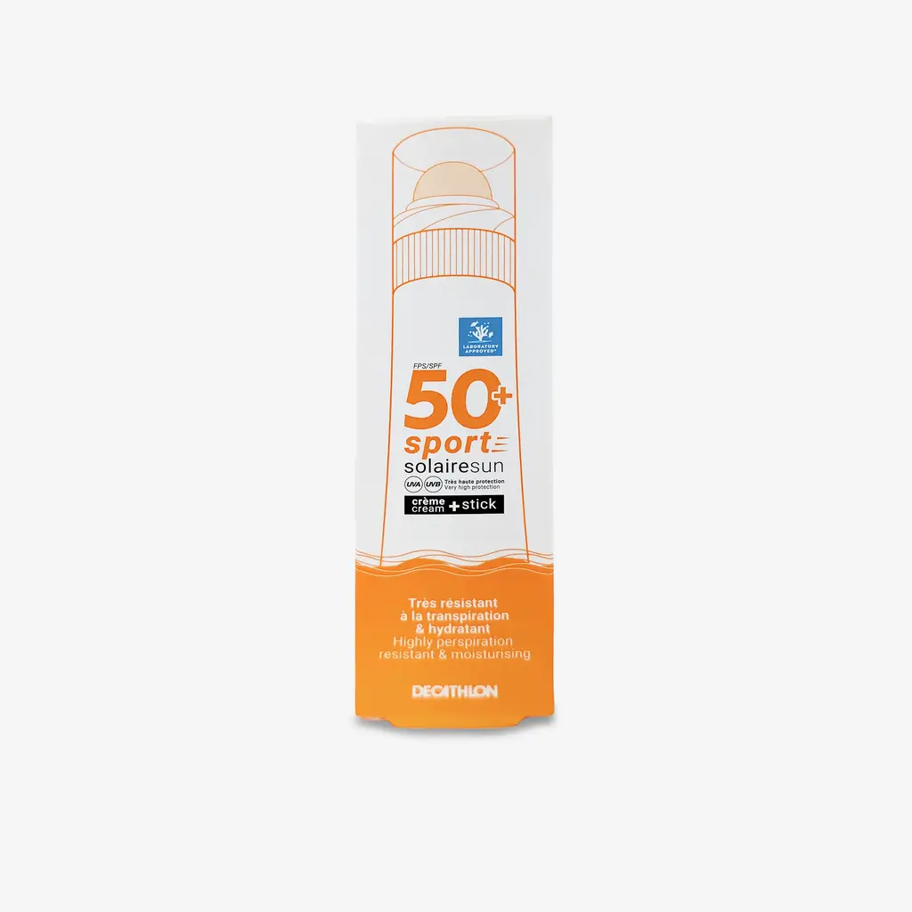 20 ml krema za sunčanje i set balzama za usne od 4 g, SPF50+.