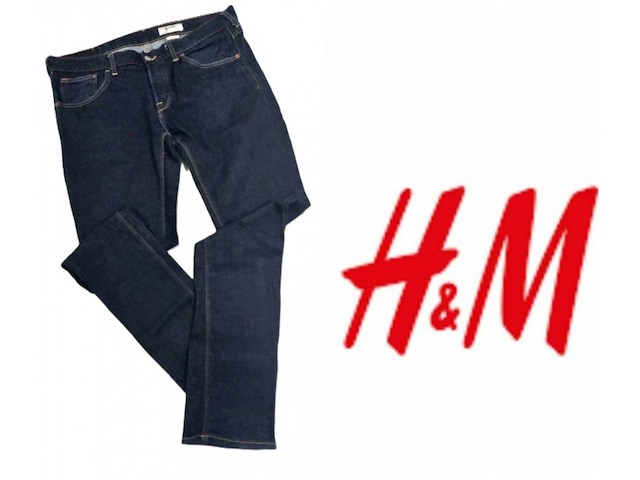 *DRAIN H&;M JEANS* tamni teksas