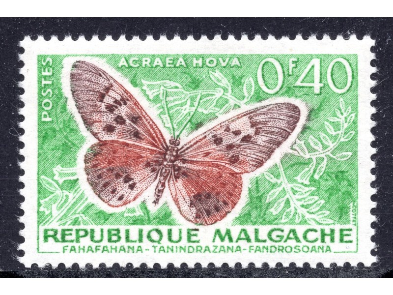 248 - Madagaskar - Leptir - nežigosana marka