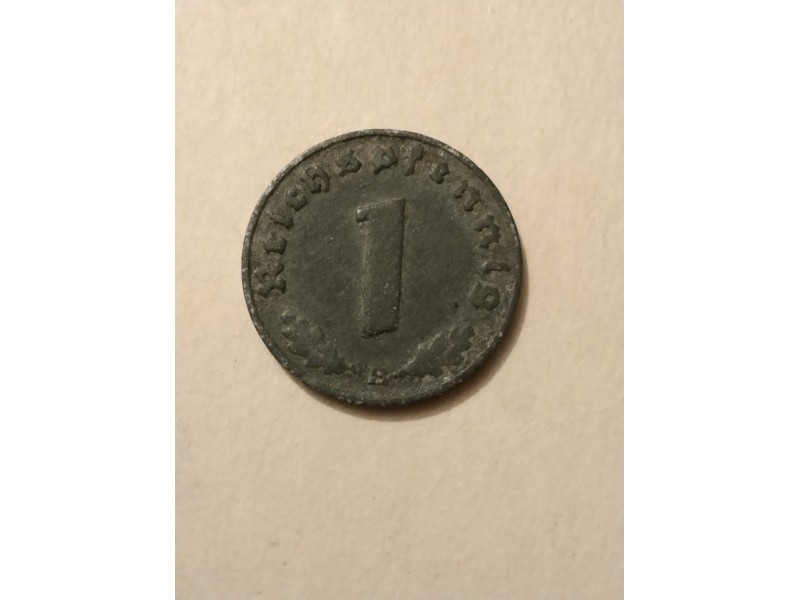 1 pfennig 1943b nemačka