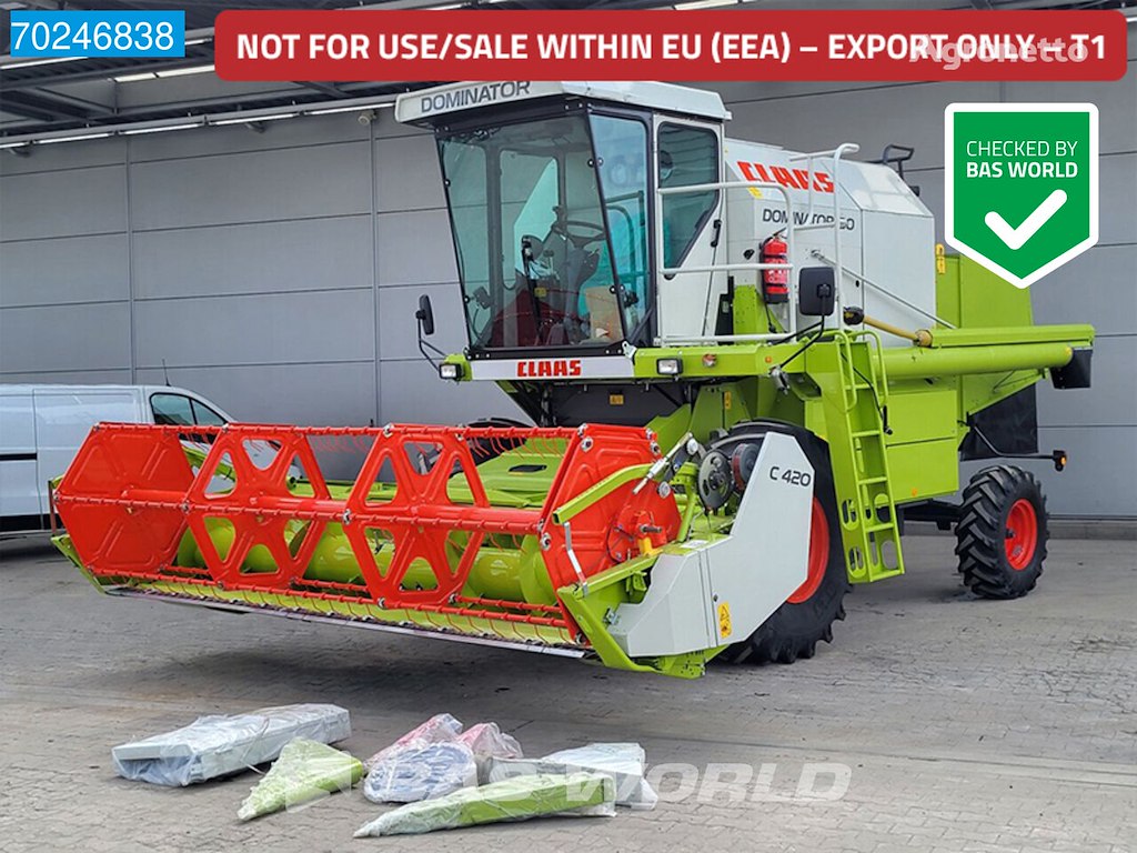 Novi Claas Dominator 130 Dominator 130 4X2 4Mtr HEADER - PERKINS TIER 3 kombajn za žito