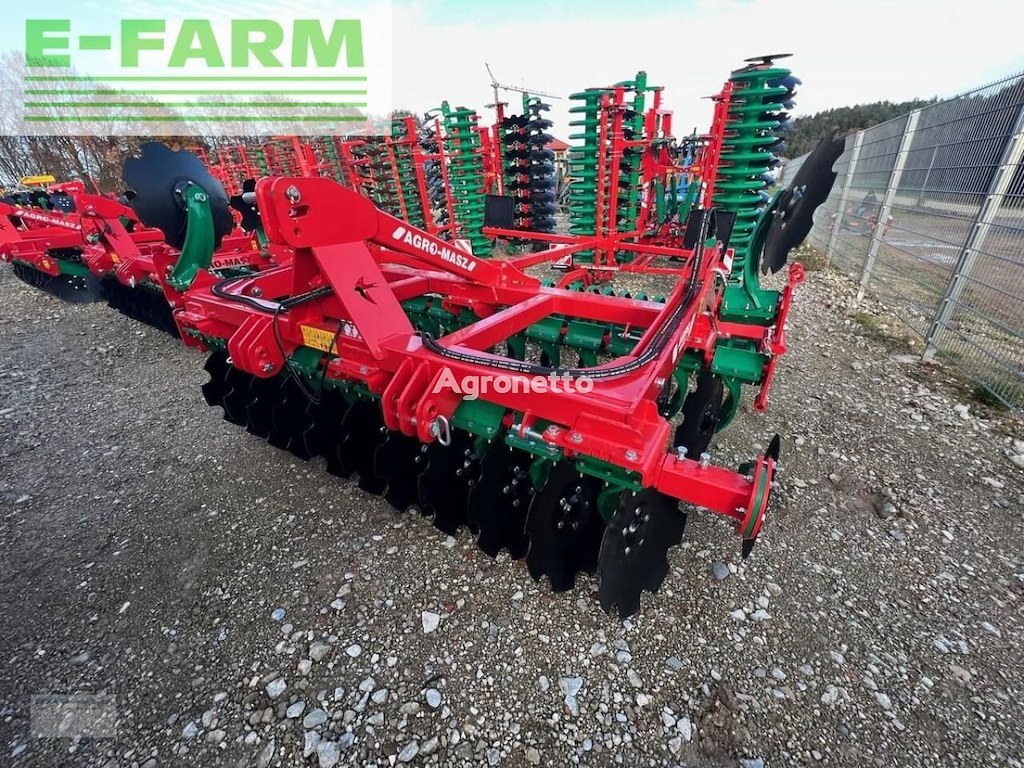 Agro-Masz btc 30 v-ring walze roto drljača