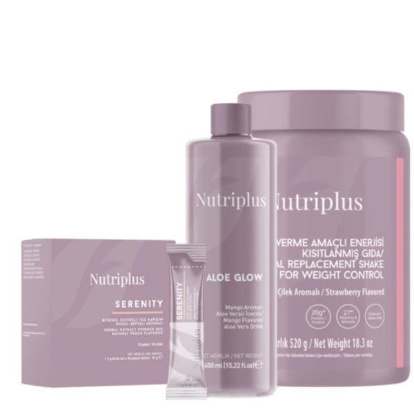 Nutriplus Jagoda & Breskva Set 3/1