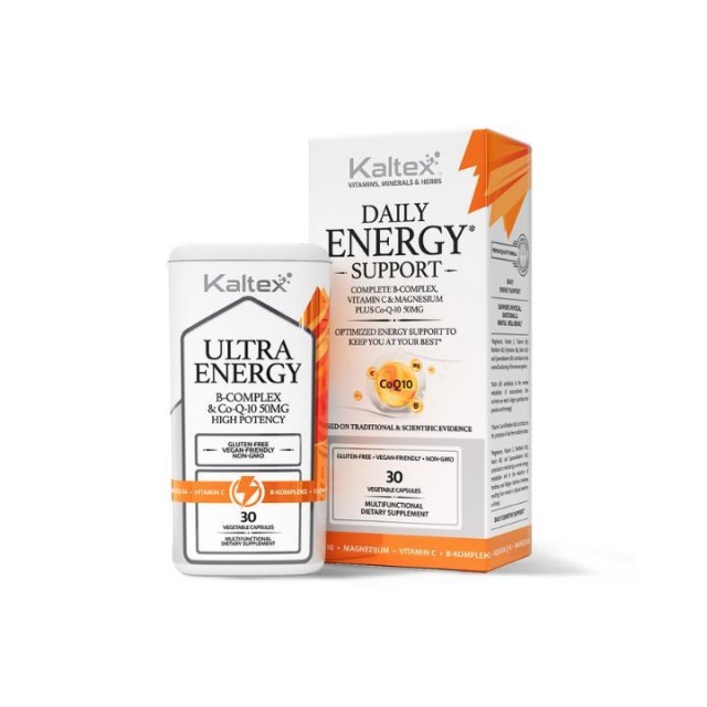 KALTEX DAILY ENERGY SUPPORT sa kompleksom vitamina B i koenzimom Q10 kapsule, 30kom