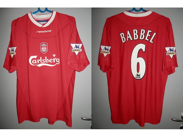 Liverpool dres 2003 Markus Babbel 6 (Original šop)