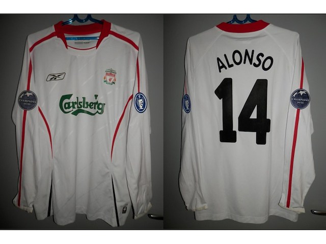 Liverpool dres 2005 Xabi Alonso 14 (Original šop)