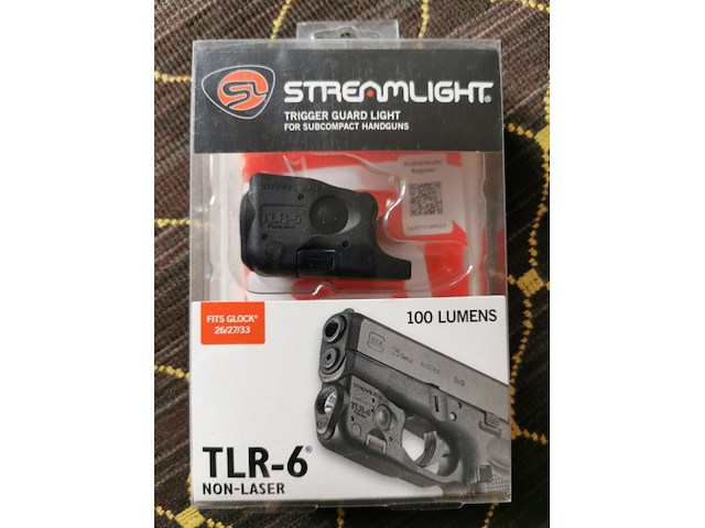 STREAMLIGHT TLR-6 lampa za pistolj GLOCK 26/27/33, USA