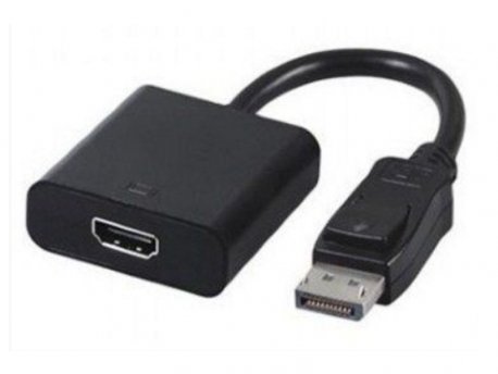 GEMBIRD DisplayPort v1 na HDMI adapter, crni (A-DPM-HDMIF-002)