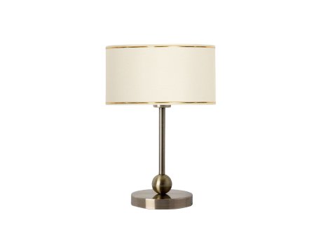 OPVIQ Stona lampa Sphere Gold Cream