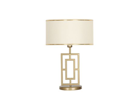 OPVIQ Stona lampa Puglia Matte Gold Cream