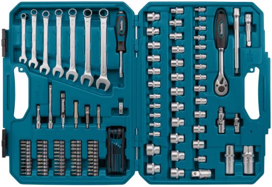 Makita 120-delni set ručnog alata i pribora (E-06616)