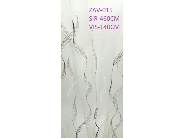 Zavesa 15 Mrezica Sirina - 460cm  Visina - 140cm