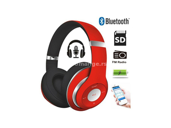 Bluetooth slušalice FH0916R crvene Omega 2300