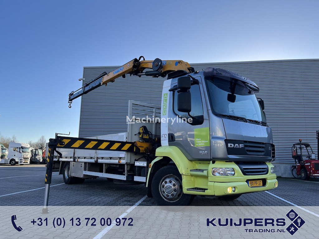 DAF LF 55 220 Euro 5 / Effer 130.11 2S Crane pokretna dizalica