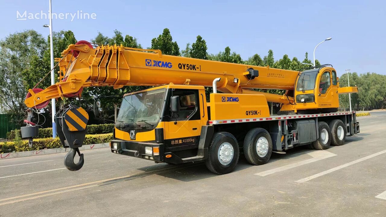 XCMG QY50K QY50KA QY50KC XCT50 XCMG 50 tons 50ton truck crane pokretna dizalica