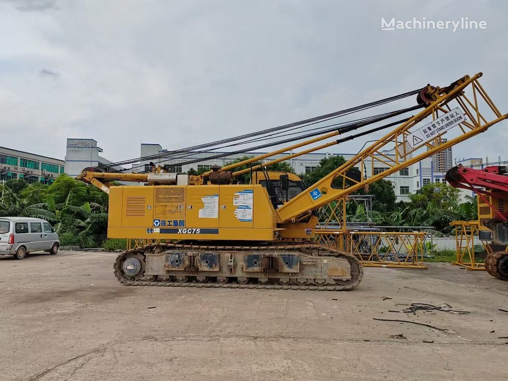 XCMG 75 ton crawler crane for sale kran guseničar