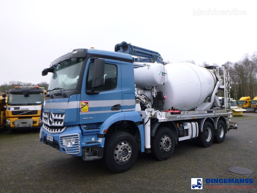 Mercedes-Benz Arocs 3240 8x4 Schwing-Stetter pump / mixer pumpa za beton