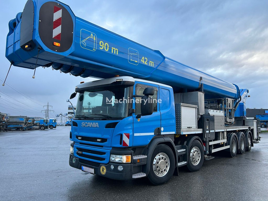 Scania P450 auto dizalica s korpom